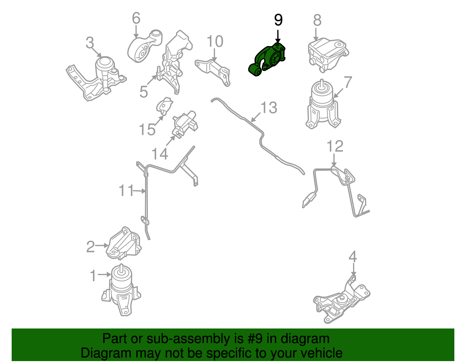 2007-2014 Nissan Buffer 11360-JA100 | Nissan of Huntington