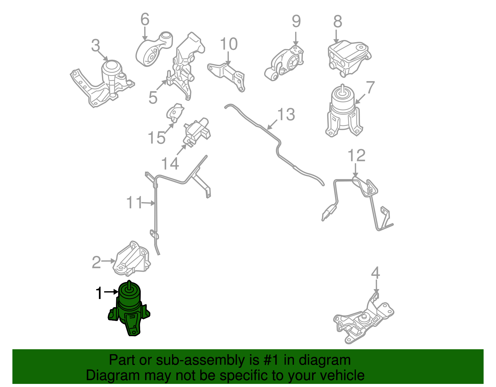 2007-2014 Nissan Front Mount 112709N00B | Retail Performance Auto Parts