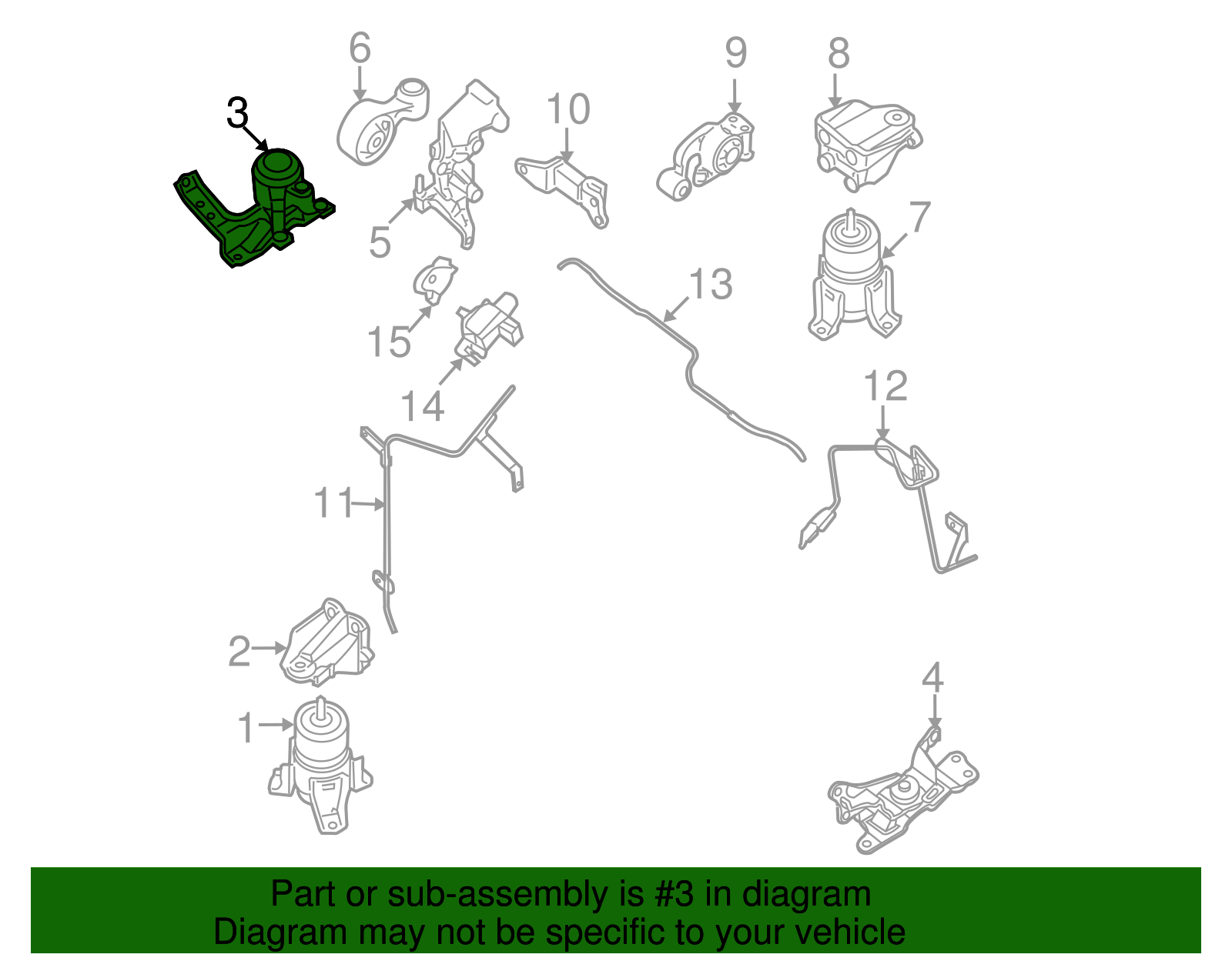 2007-2014 Nissan Side Mount 11210-9N00A | Nissan of Huntington