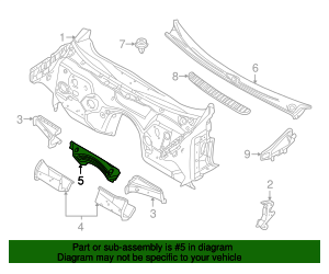 41118230553 - 1999-2010 BMW Center Support (41-11-8-230-553) | BMW of ...