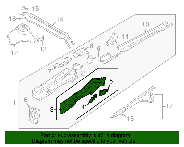 2015-2018 Audi Cover Plate 5Q0-804-106 | Audi USA Parts