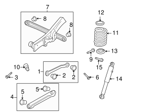 2007-2014 GM Rear Air Lift Shock Absorber 19368459 GM | GMPartsDirect.com
