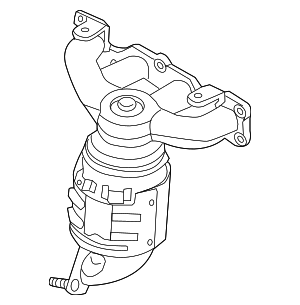 2014-2015 Hyundai Tucson Exhaust Manifold 28510-2G580 | OEM Parts Online