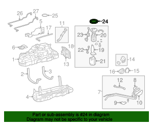 77144-35010 - Fuel Pump Assembly Retainer - 2003-2020 Toyota | Lithia ...