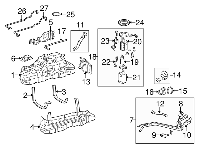 77144-35010 - Fuel Pump Assembly Retainer - 2003-2020 Toyota | Lithia ...