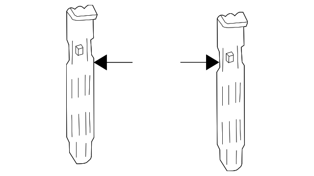 3L3Z-13N020-AA - Headlamp Assembly Clip - 1997-2004 Ford | Lasco Auto Parts