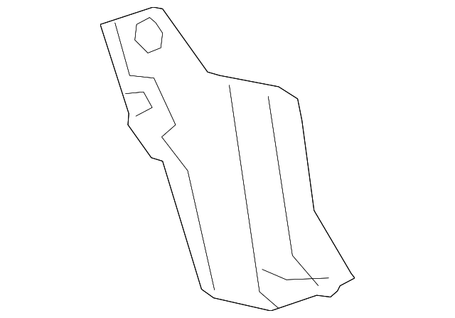 52591-0R070 - Side Seal - 2019-2023 Toyota | OEM Genuine Toyota Parts