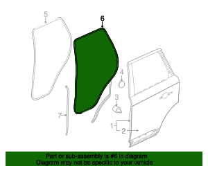 Genuine OEM Door Weather-Strip Part# LR026447 Fits 2005-2019 Land Rover ...
