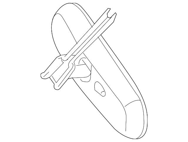 1996-2020 Nissan Mirror Inside 96321-2Y900 | Parts for Nissans