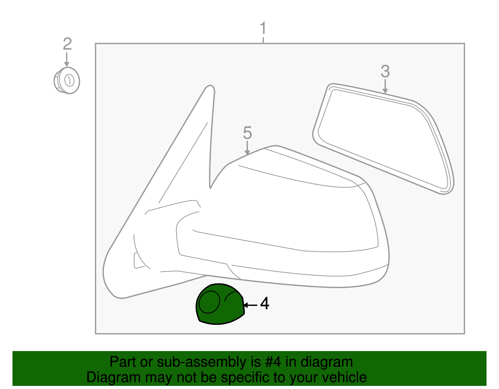 2007-2022 Toyota Puddle Lamp 81880-0C010 | Toyota Parts Center
