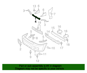 52123-35160 - Reinforced Plate - 2006-2009 Toyota 4Runner | Lithia ...