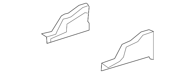 53273-35080 - Bumper Bracket - 2006-2009 Toyota 4Runner | OEM Genuine ...