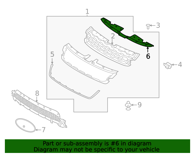 Genuine Sight Shield for 2020-2023 Land Rover Range Rover Evoque | Land ...
