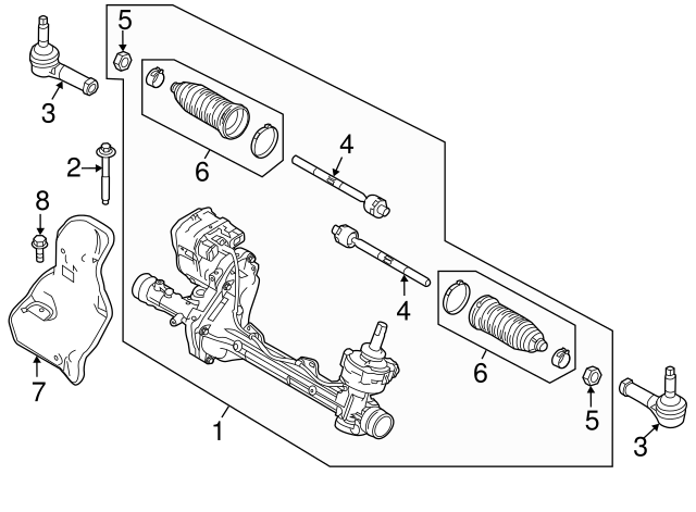 Ford Dealership 2013-2015 Ford Gear Assembly DB5Z-3504-P | Ford Parts ...