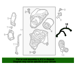 2016-2021 Chevrolet PCV Valve Tubing 12640659 | TascaParts.com