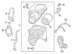 2016-2021 Chevrolet PCV Valve Tubing 12640659 | TascaParts.com