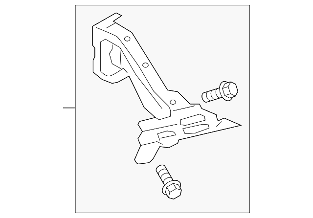 2017-2023 Audi End Support 8W0-821-135-C | Audi USA Parts