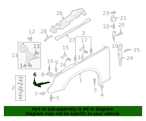 2017-2020 Audi End Plate 8W0-821-091 | OEM Parts Online