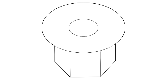 2015-2023 Audi Fender Nut WHT-006-772-A | Audi USA Parts