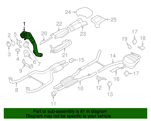 18-32-7-645-440 - Catalytic Converter - 2013-2019 BMW | Buy BMW Parts Now
