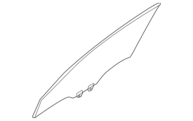 2017-2024 Mazda CX-5 Door Glass KB7W-58-510 | Mazda-Parts