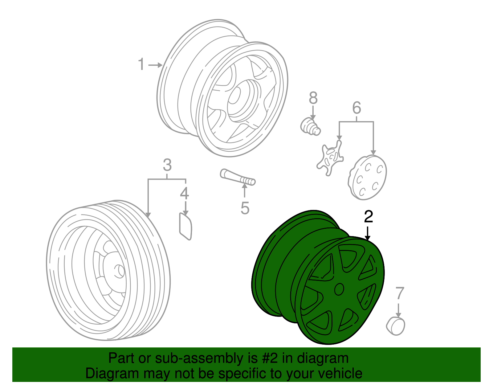 2002-2005 Acura NSX Wheel, Alloy 44700-SL0-A71ZA | OEM Parts Online