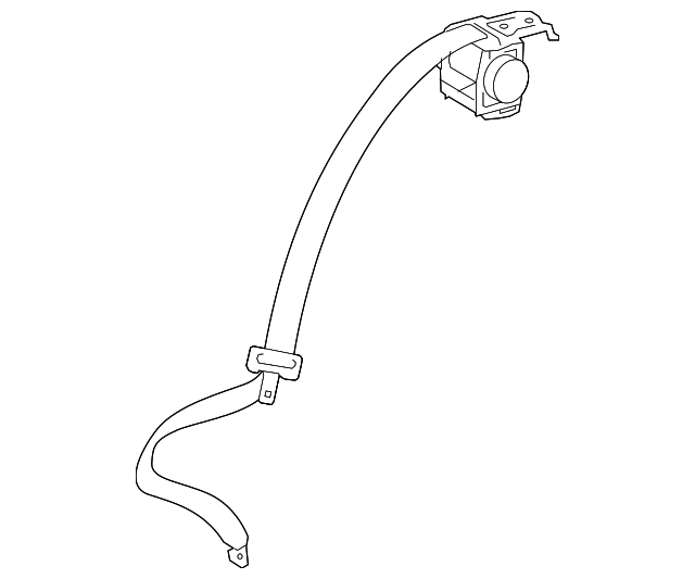 73360-47061-C0 - Lap & Shoulder Belt 2012-2014 Toyota | Bam Wholesale Parts