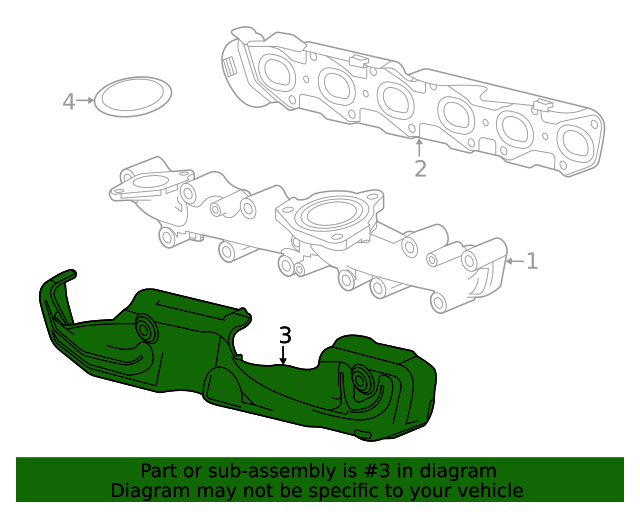 2020-2024 GM Exhaust Manifold Heat Shield 55508999 | OEM Parts Online