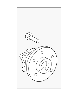 2009-2019 Toyota Hub & Bearing 42450-02170 | OEM Parts Online