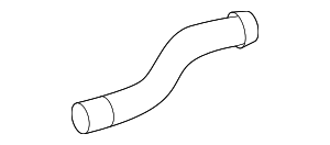 463-501-06-84 - Upper Hose 2002-2008 Mercedes-Benz G 500 | Mercedes ...