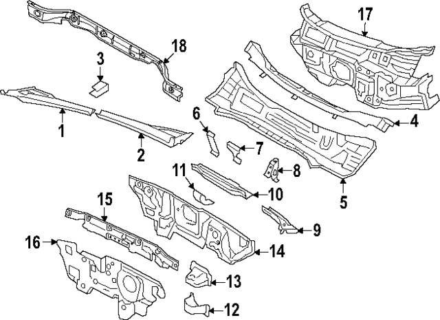 3CM-806-239-A - Support 2020-2024 Volkswagen | Piazza Volkswagen Parts