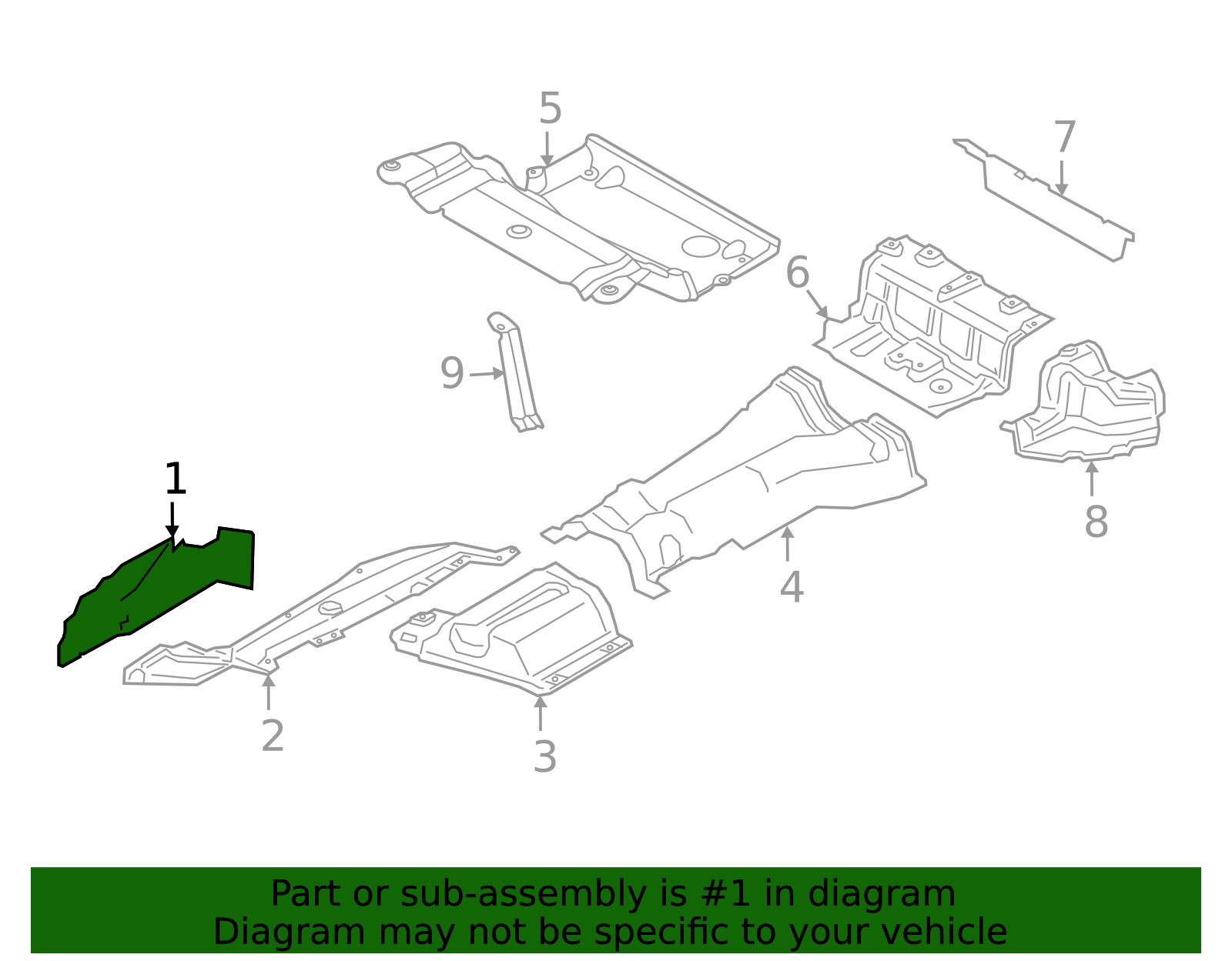 51-48-8-074-672 - 2021-2024 BMW - Heat Shield | BMWPartsHub