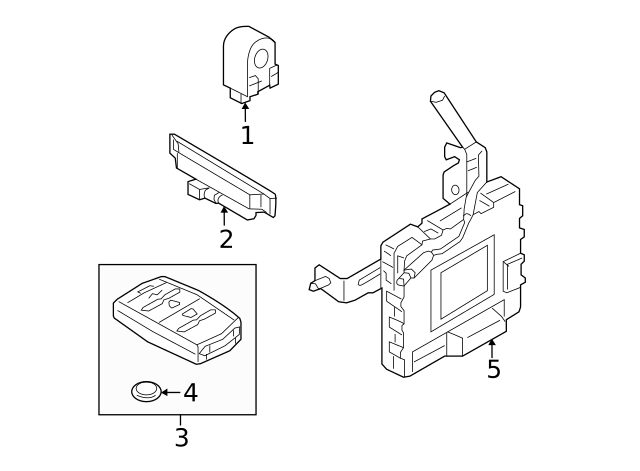 2012-2024 Hyundai Warning Buzzer 95710-1R000 | OEM Parts Online
