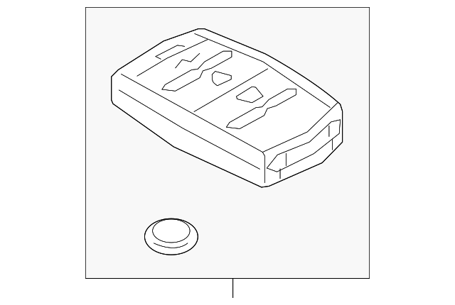 2022-2023 Genesis GV70 Keyless Entry Transmitter 95440-AR000 | OEM ...
