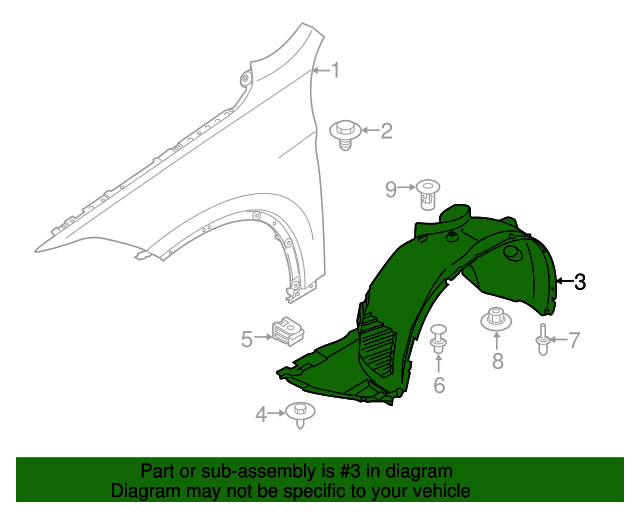 BMW OEM 16-18 X1-F L Left 51717342179 US $40.45 marinegyaan.com