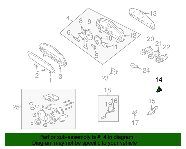 2001-2004 Hyundai Santa Fe Ignition Lock Assembly 81920-26A40 | OEM ...