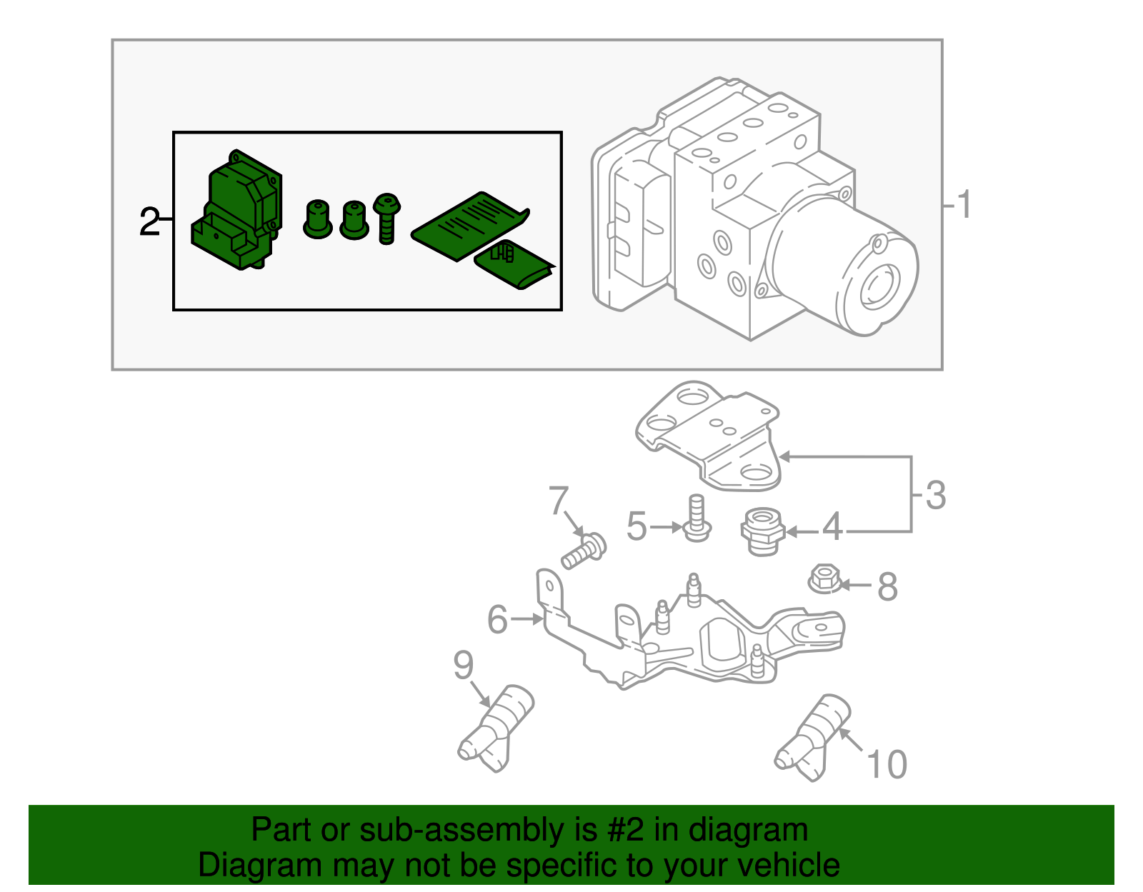 2020-2024 Audi ABS Control Module 4M6-907-379-AF-REP | Retail ...