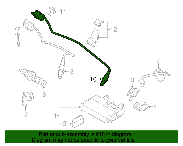 11-78-8-631-393 - Oxygen Sensor 2020-2023 Mini | AutoNationParts.com