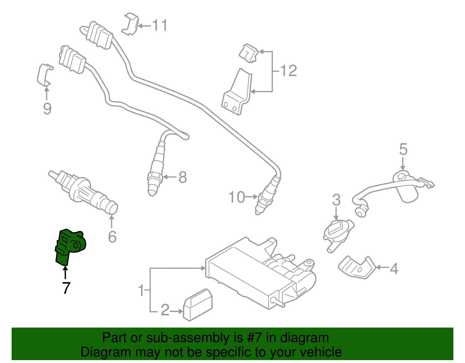 2014-2024 Mini Map Sensor 13-62-8-637-897 | Mini Parts Direct