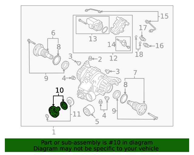 2020-2024 Audi Companion Flange 0BX-598-070 | Audi USA Parts