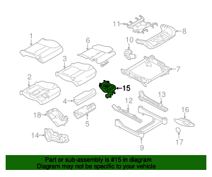 31498088 - Temperature Controlled Seat Blower Motor - 2016-2021 Volvo ...