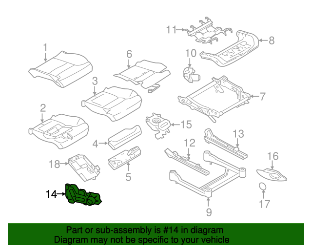 2016-2021 Volvo Switch - Driver's Side (LH) 31419579 | TascaParts.com