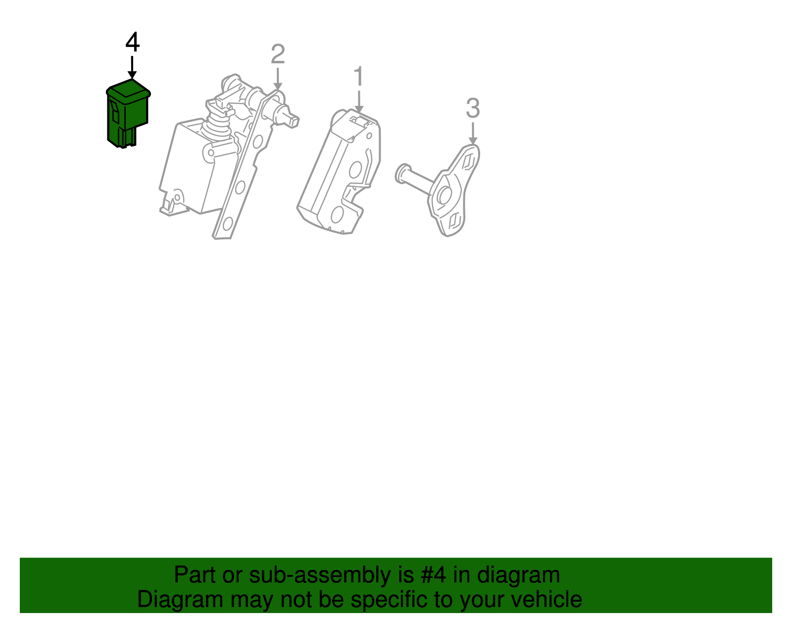 2005-2016 Land Rover Release Switch FQY500011 | JaguarParts.com