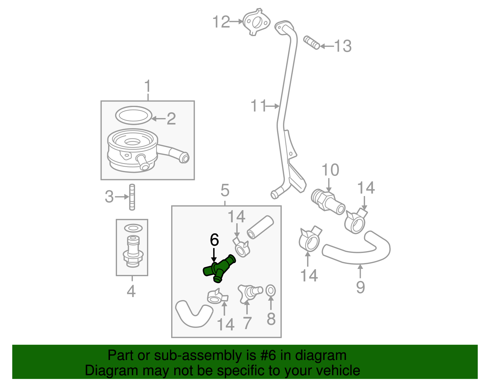 2001-2010 Toyota Drain Tube 90910-09119 | Toyota Parts Center