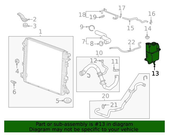 Tank 85639732 | Chevrolet Parts Canada