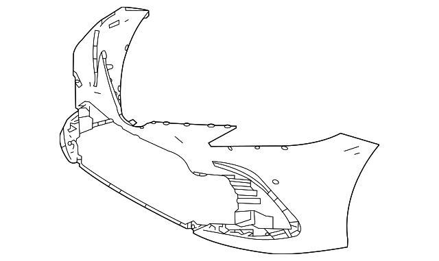 52119-0X956 - Bumper Cover 2021-2023 Toyota Camry | Longo Toyota Parts