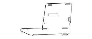 2018-2020 Audi Outer Grille Baffle 80A-807-246 | Audi USA Parts