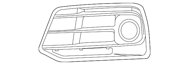 2019-2020 Audi Outer Grille 80A-807-680-AD-ESM | Genuine Audi Parts