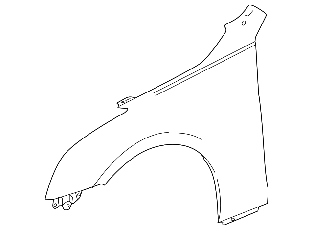 2016-2018 Cadillac ATS Front Driver Side Fender 23378497 | GM Parts Center