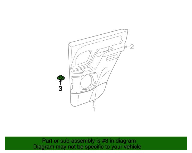2001-2007 GM Window Switch 15206532 | GMPartsDirect.com